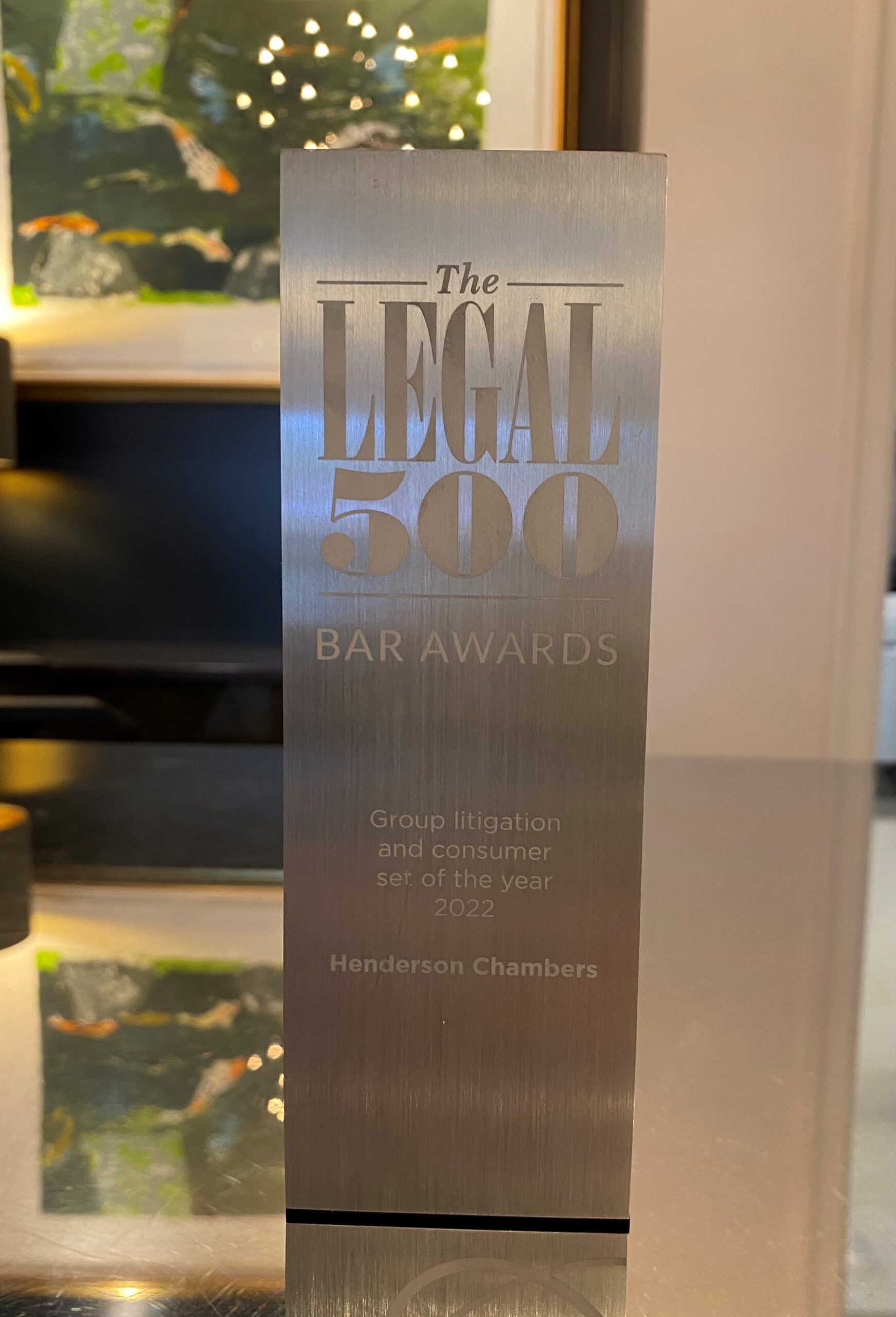 Henderson Chambers, Prashant Popat KC & Celia Oldham win at Legal 500 ...